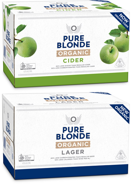 Pure Blonde Organic Packs | Female.com.au