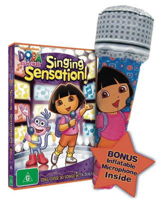 Dora the Explorer: Singing Sensation DVD