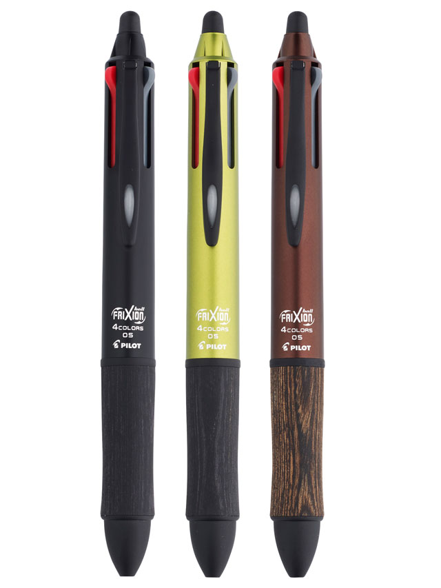 Pilot's Frixion 4 in 1 Wood Pens | Female.com.au